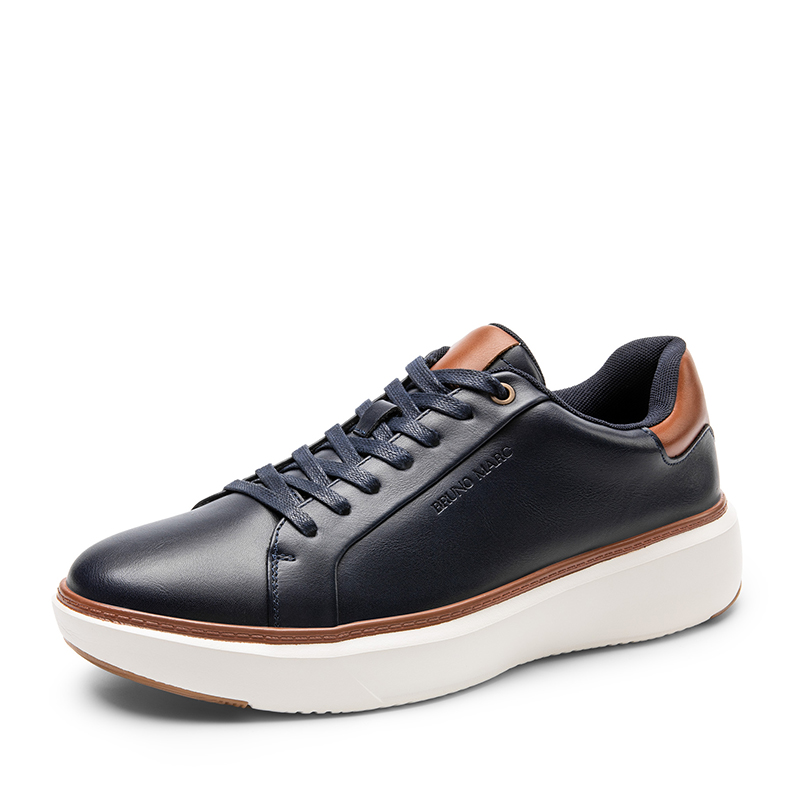 WHITE Men's Comfortable Dress Shoes-BRUNO MARC