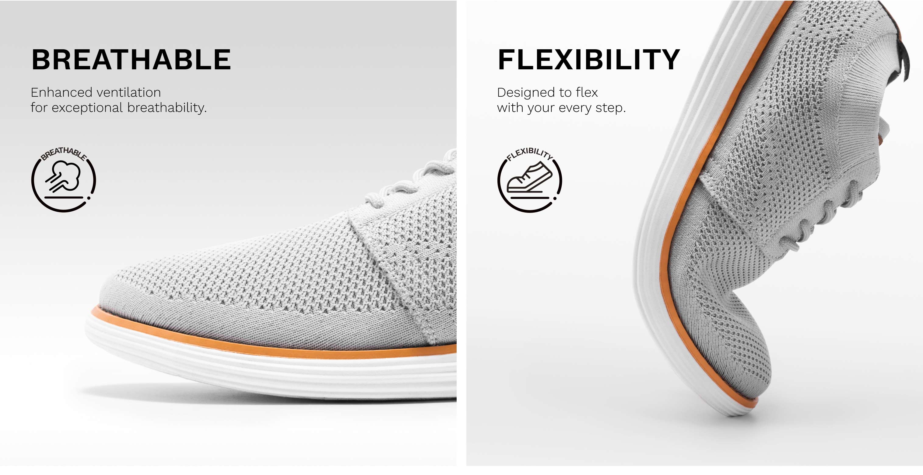 Men's Semi-Formal Mesh Oxford Shoes-Bruno Marc