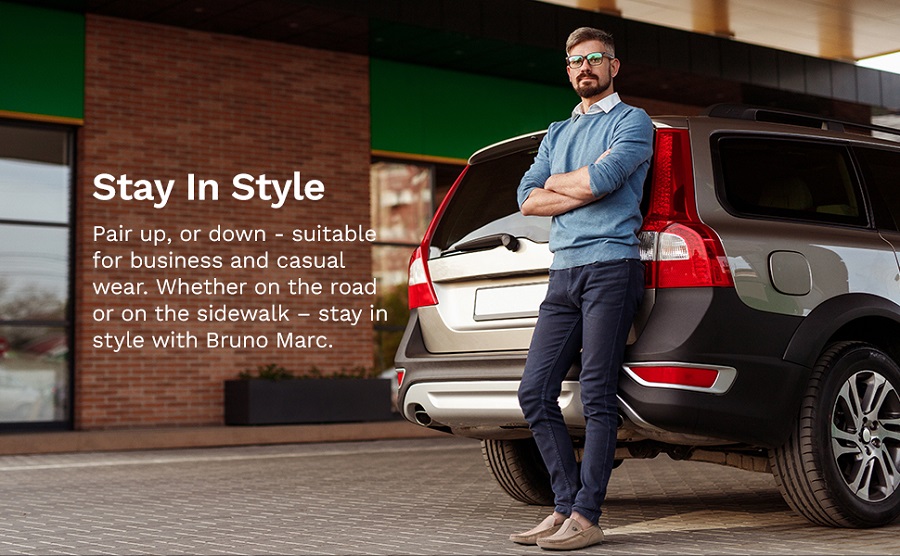 Men's Driving Shoes | Driving Loafers-Bruno Marc