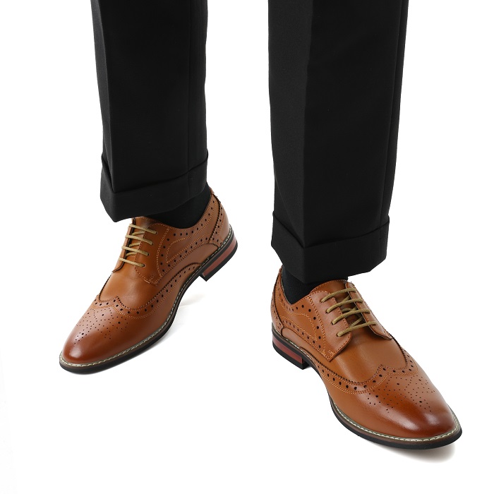 How to Style Brown Dress Shoes With Black Pants