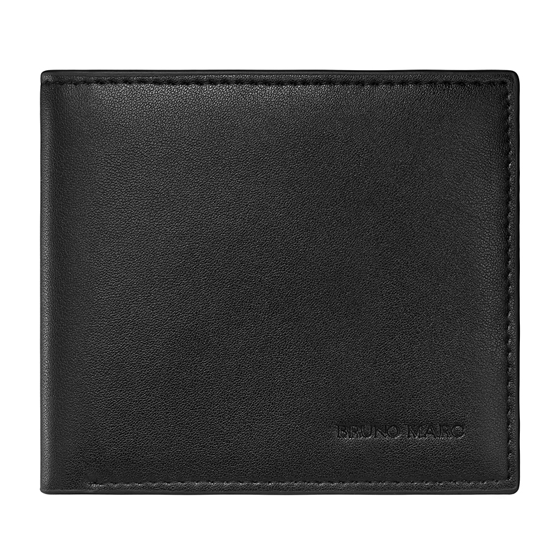 Bifold Leather Wallet | Men's Slim Wallet-Bruno Marc