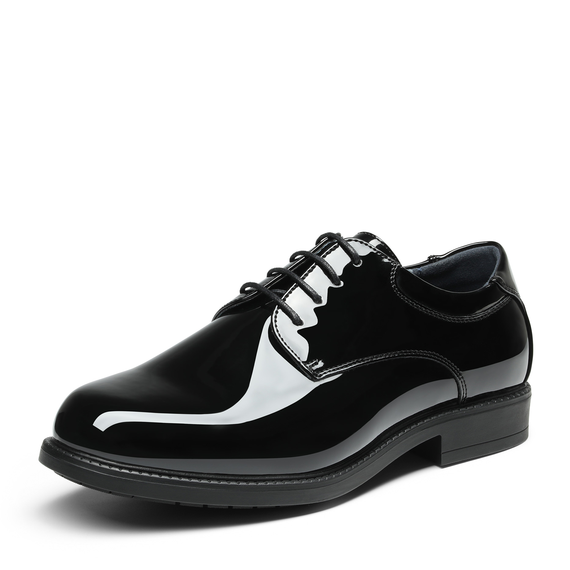 Men's Formal Sleek Vegan Leather Dress Shoes-brunomarc