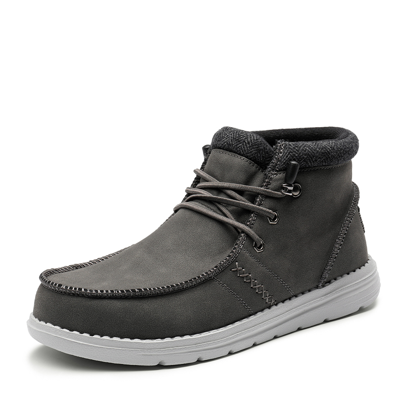 Men's Casual Slip On Winter Loafer Boots-Bruno Marc