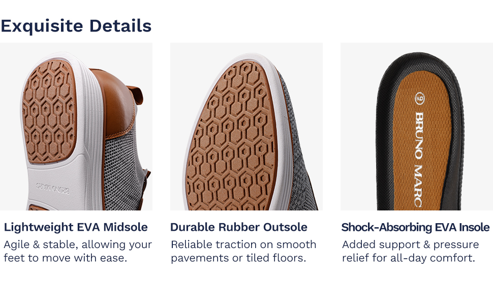 Men's Lightweight Mesh Shoes-Bruno Marc