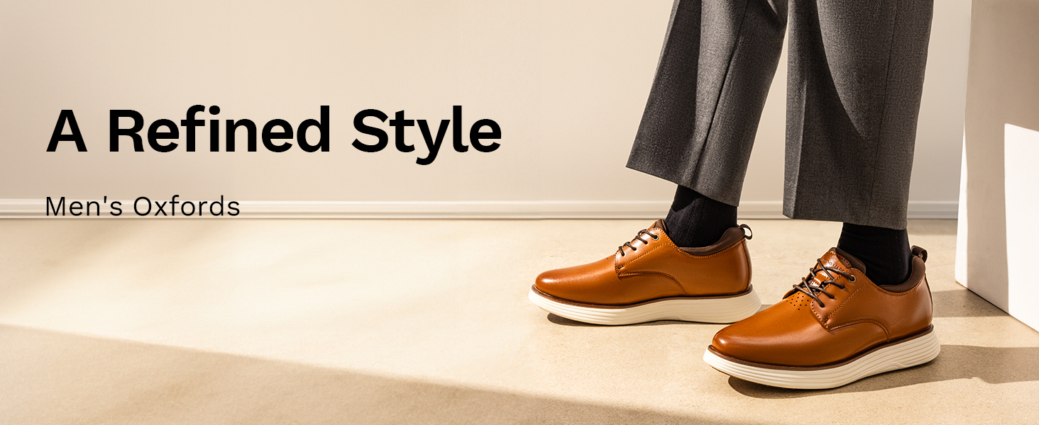 Men's Hybrid Dress Sneakers-BRUNO MARC